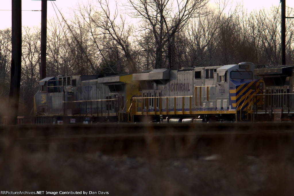 CREX ES44AC 1338 and CSX AC44CW 390